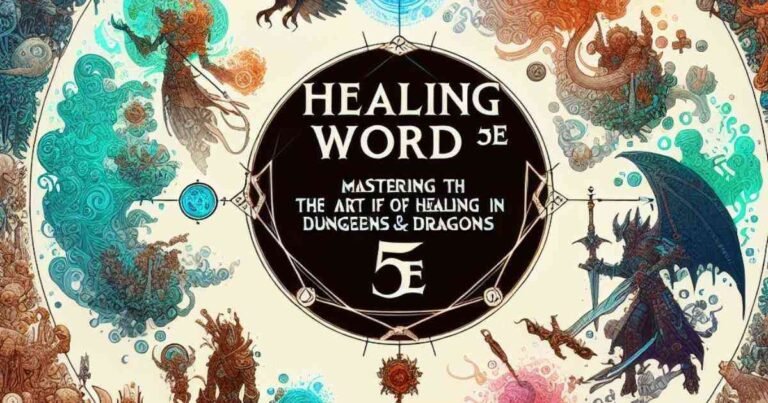 Healing Word 5e: The Art of Healing in Dungeons and Dragons