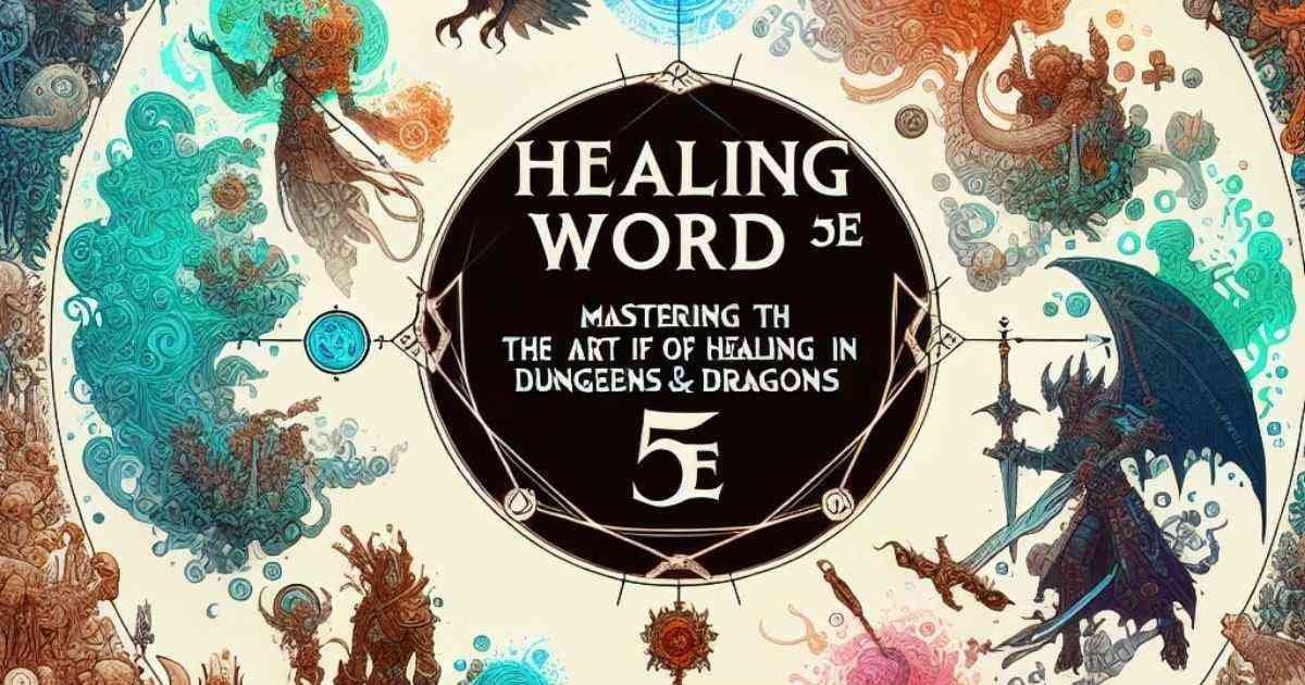 Healing Word 5e: The Art of Healing in Dungeons and Dragons